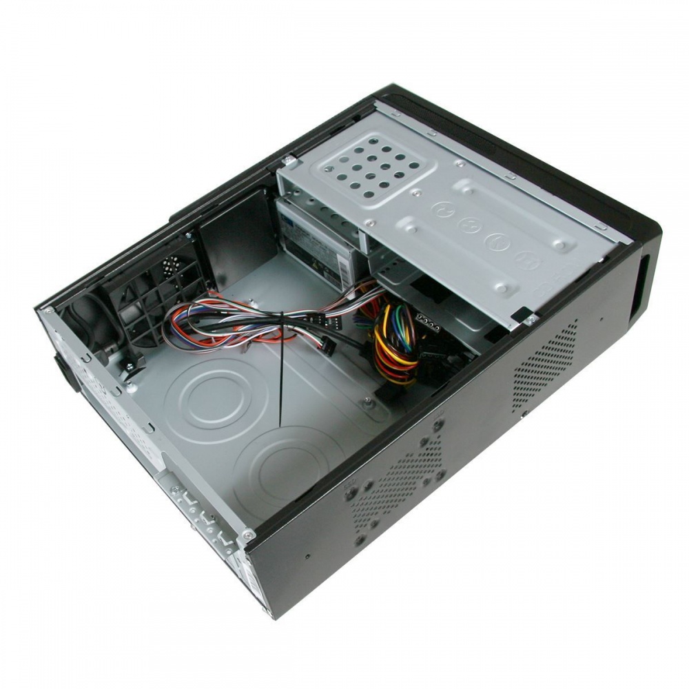 CiT S014B Black Slim Micro ATX or Mini ITX Case USB 3.0 300W PSU ...
